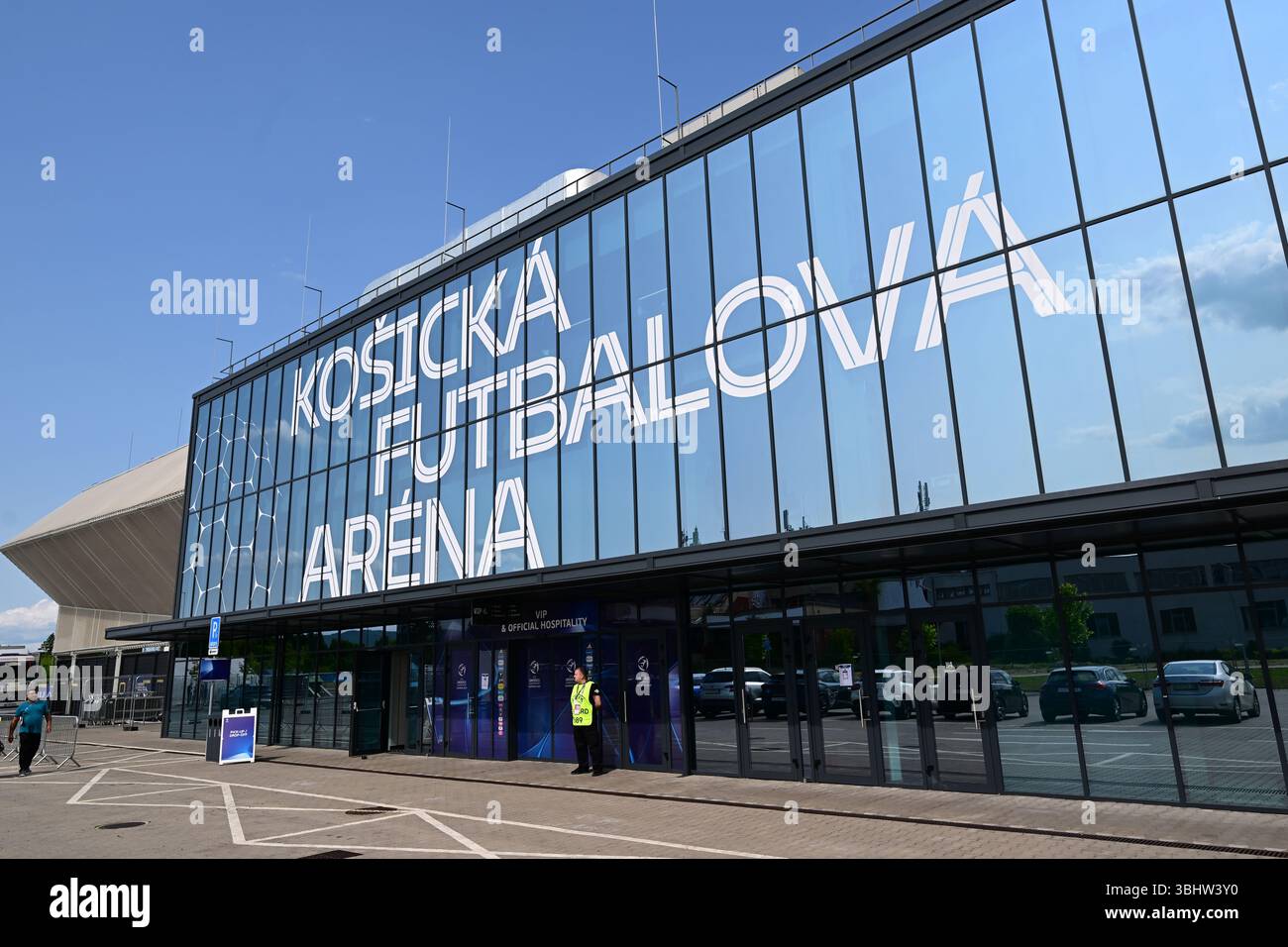 KOSICE - Stadium review Kosicka Futbalova Arena for a training session ...