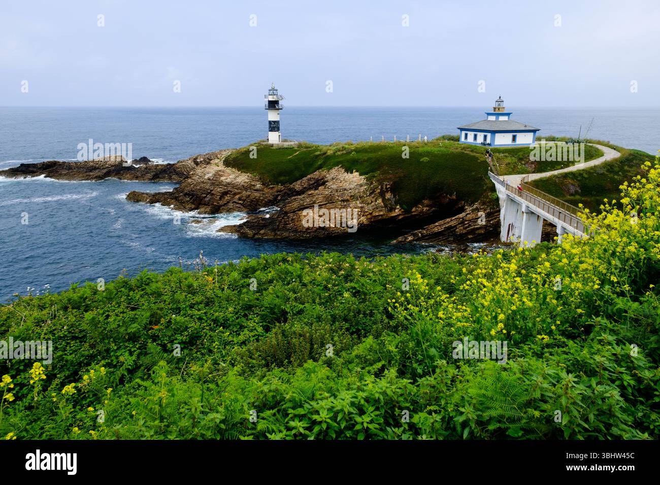 Beautiful isla pancha lighthouse hi-res stock photography and images ...