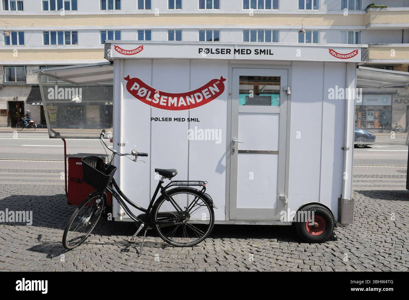 Copenhagen/ DenmarK/11 JUNE 2025/Denmarks fast food danish hodog van on ...