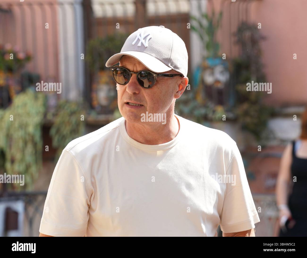 Taormina, Italy. 11th June, 2025. Luca Zingaretti is a guest at the ...