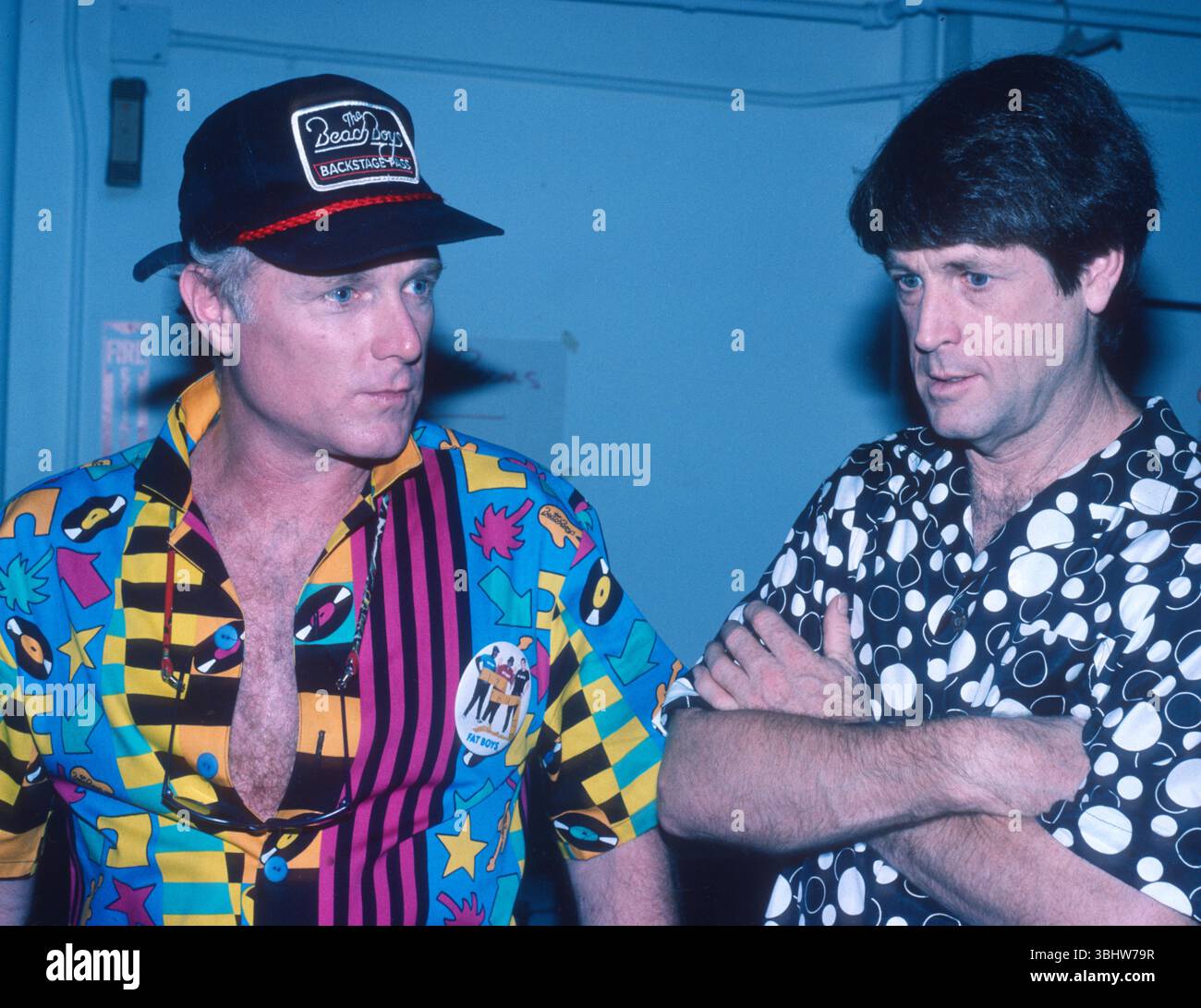 **FILE PHOTO** Brian Wilson Has Passed Away. 1987 Mike Love Brian ...