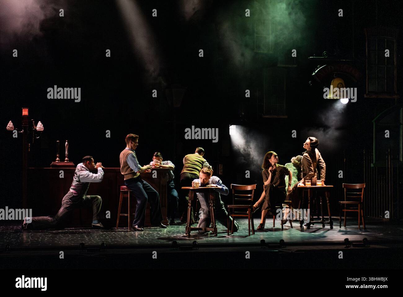 London, 11 June 2025, Liam Mower and cast in Matthew Bourne's The ...