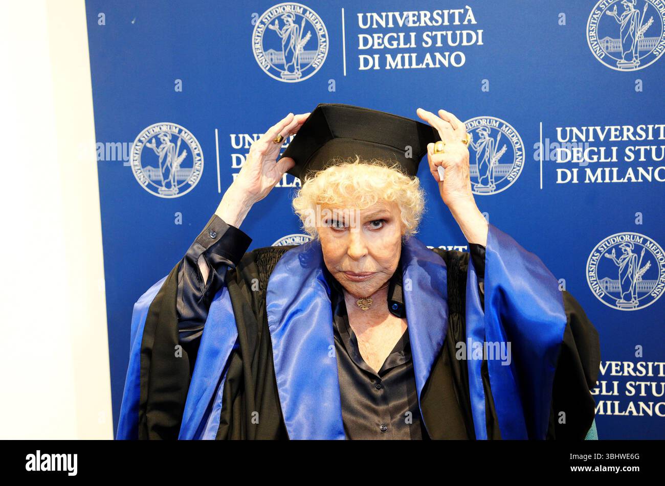 Milan, Italy. 11th June, 2025. Milan, University of Studies, Awarding ...