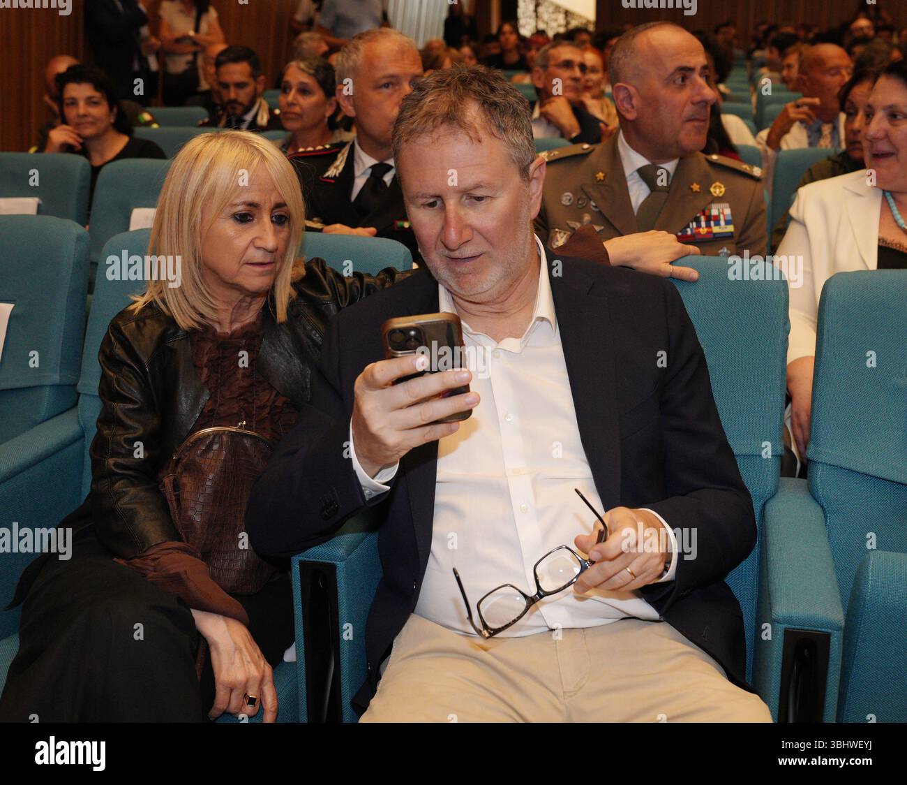 Milan, Italy. 11th June, 2025. Milan, University of Studies, Awarding ...