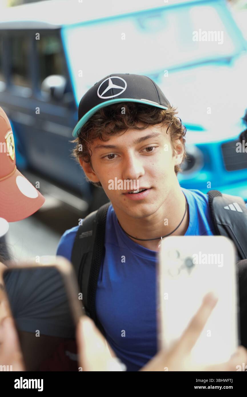 Montreal, Quebec, Canada – June 11, 2025: Mercedes junior driver Kimi ...