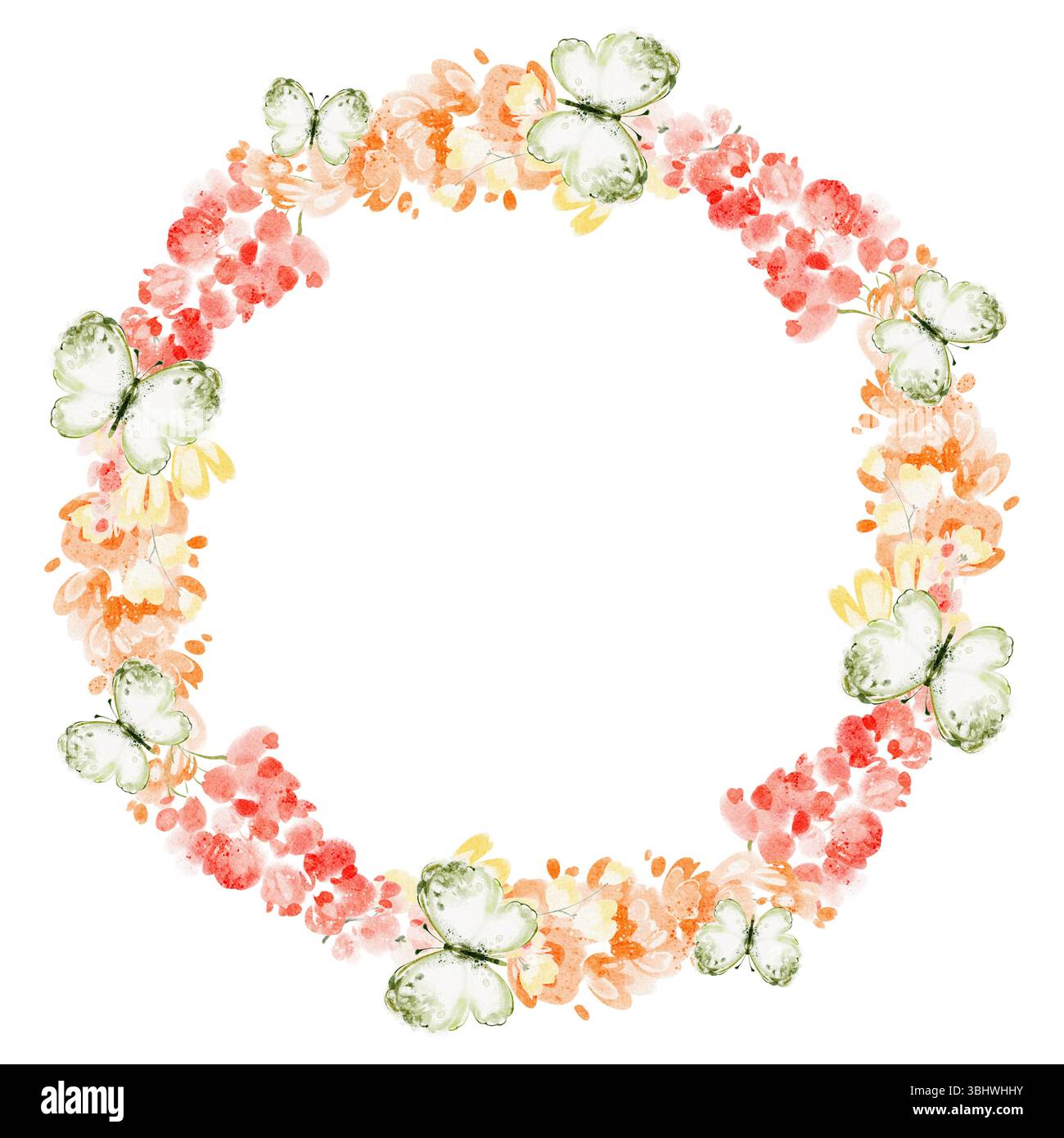 Butterfly in herb garden Cut Out Stock Images & Pictures - Alamy