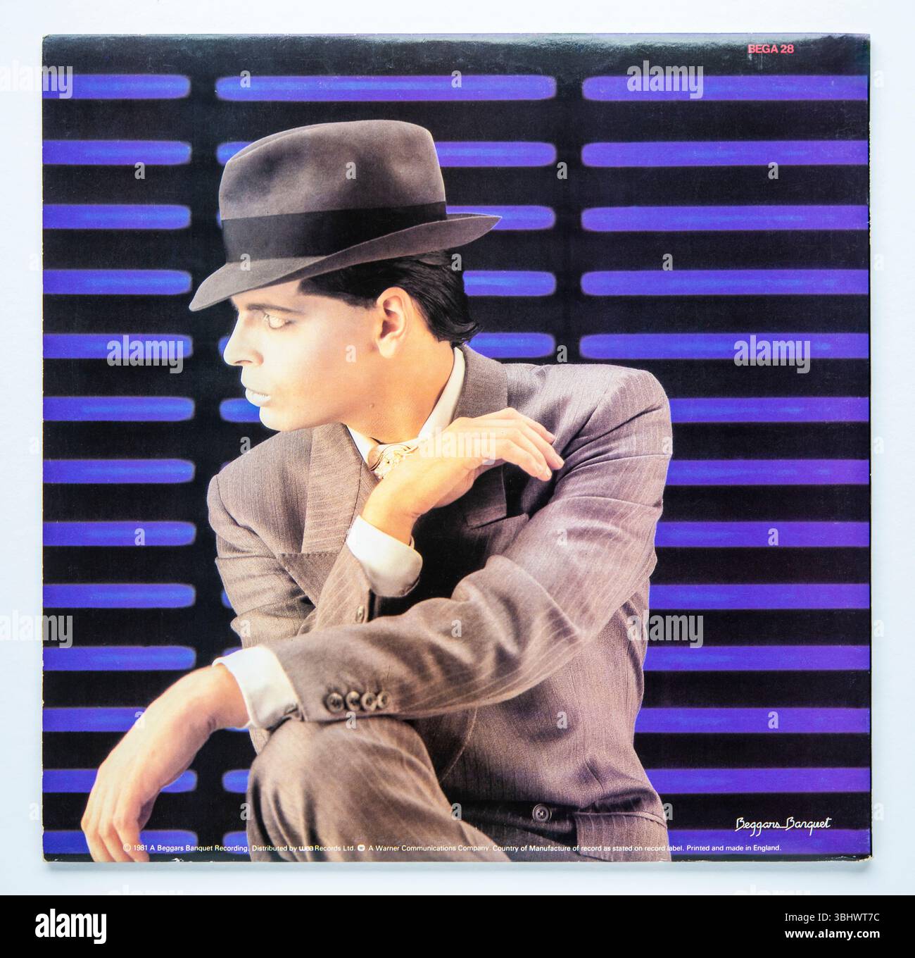 Back cover of Dance, the third solo studio album by Gary Numan, which ...