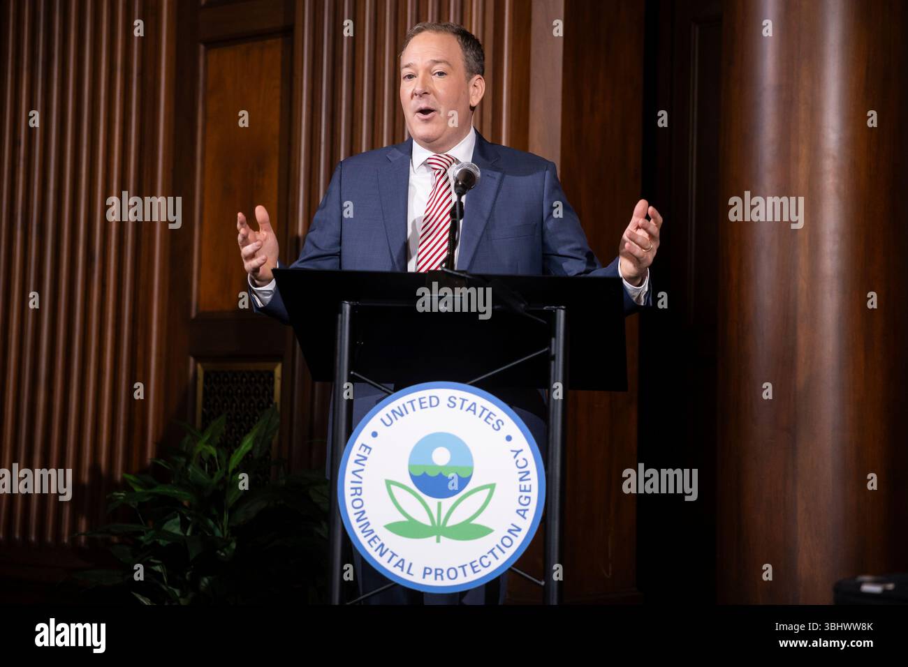 Environmental Protection Agency Administrator Lee Zeldin speaks during ...