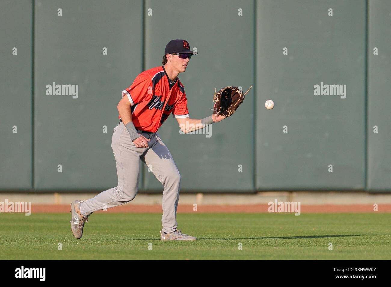 Winston-Salem, NC: Bowling Green Hot Rods center field Aidan Smith (23 ...
