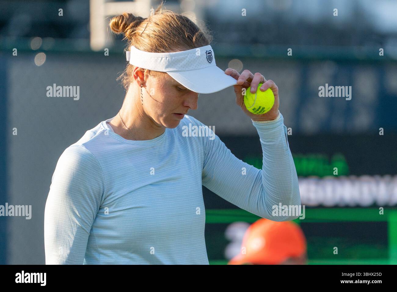 ROSMALEN, NETHERLANDS - JUNE 10: Liudmila Samsonova of Russia during ...
