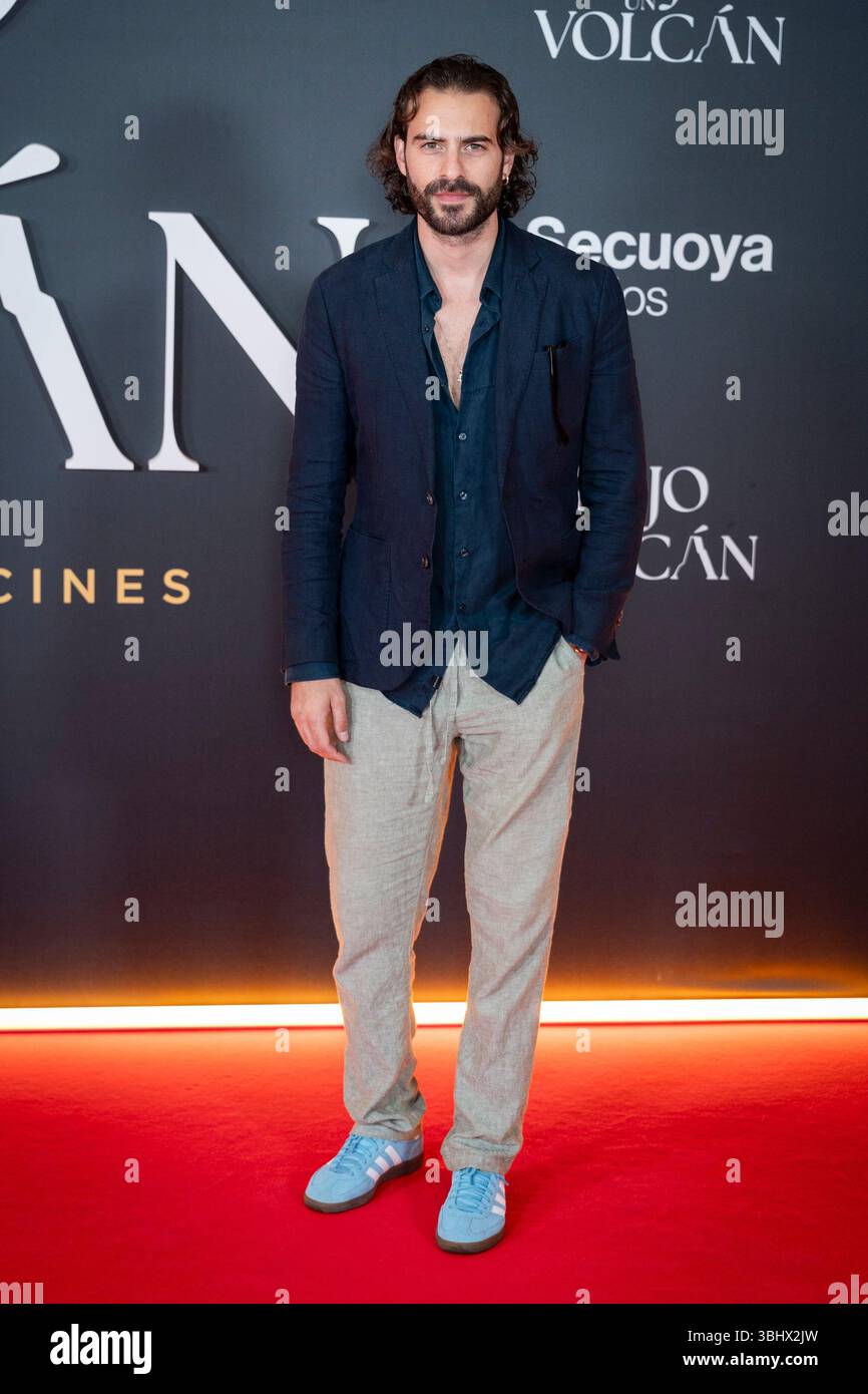 Ibrahim Al Shami attends to 'Bajo un volcan' premiere at Callao Cinema ...