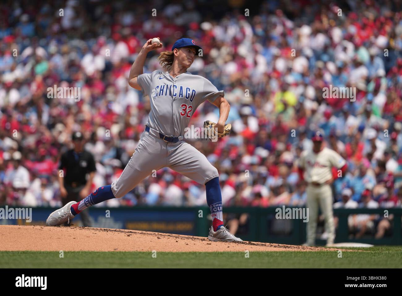 Chicago Cubs' Ben Brown plays during a baseball game Wednesday, June 11 ...