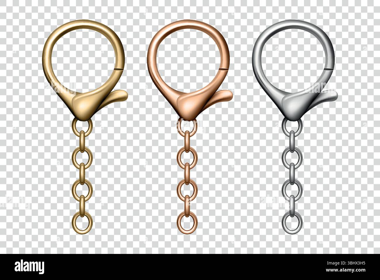 Chain making Stock Vector Images - Alamy