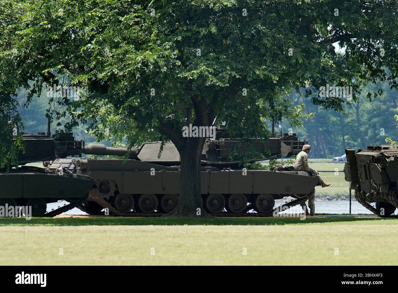 Washington, United States. 11th June, 2025. M1 Alpha a3 Abrams tanks ...