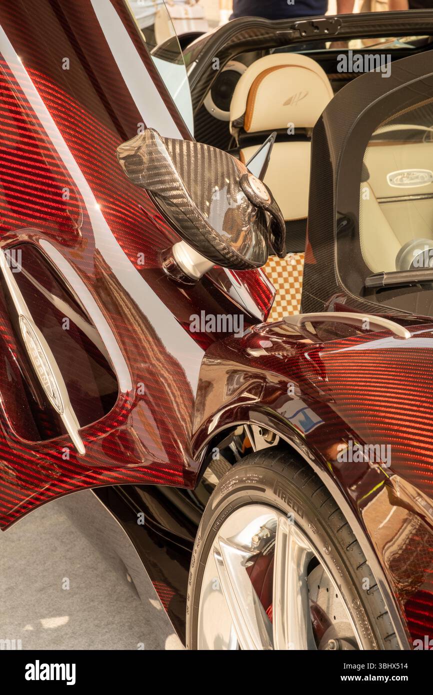 Pagani tail lights hi-res stock photography and images - Alamy
