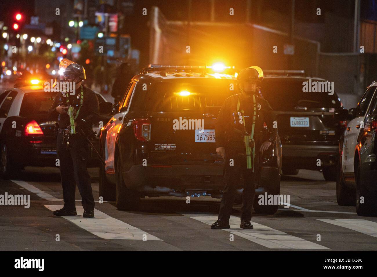 Police car los angeles 2025 hi-res stock photography and images - Alamy
