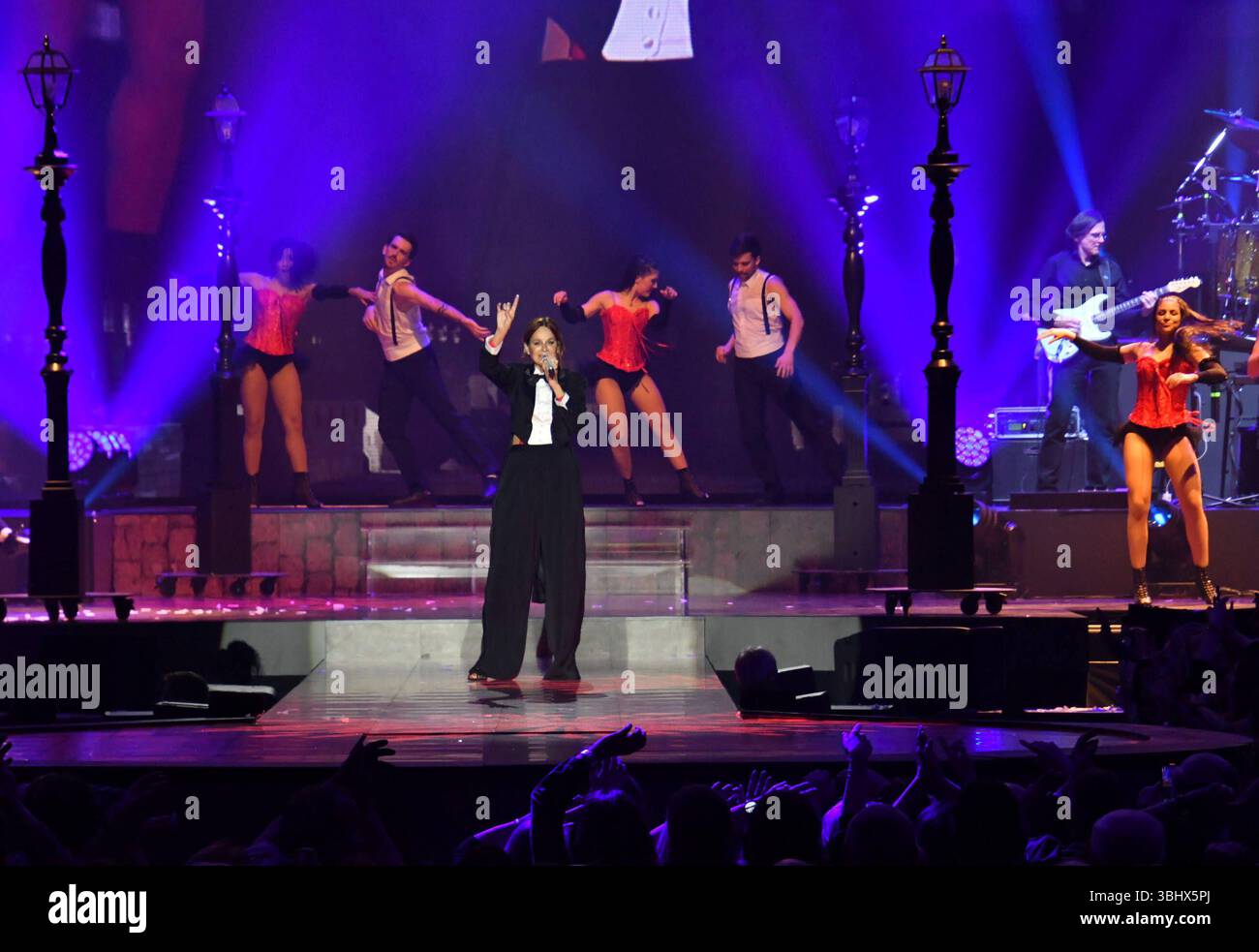 Andrea Berg, Schlagersängerin, Live-Konzert, Musikikone, Bühnenauftritt ...