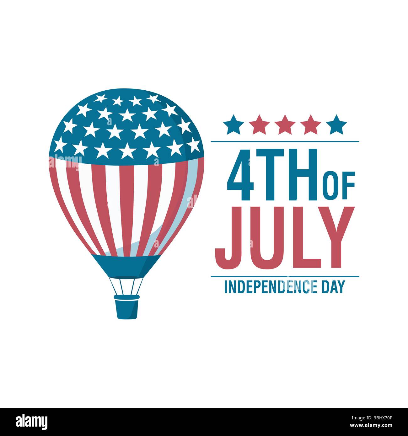 Hot air ballon artwork Stock Vector Images - Alamy