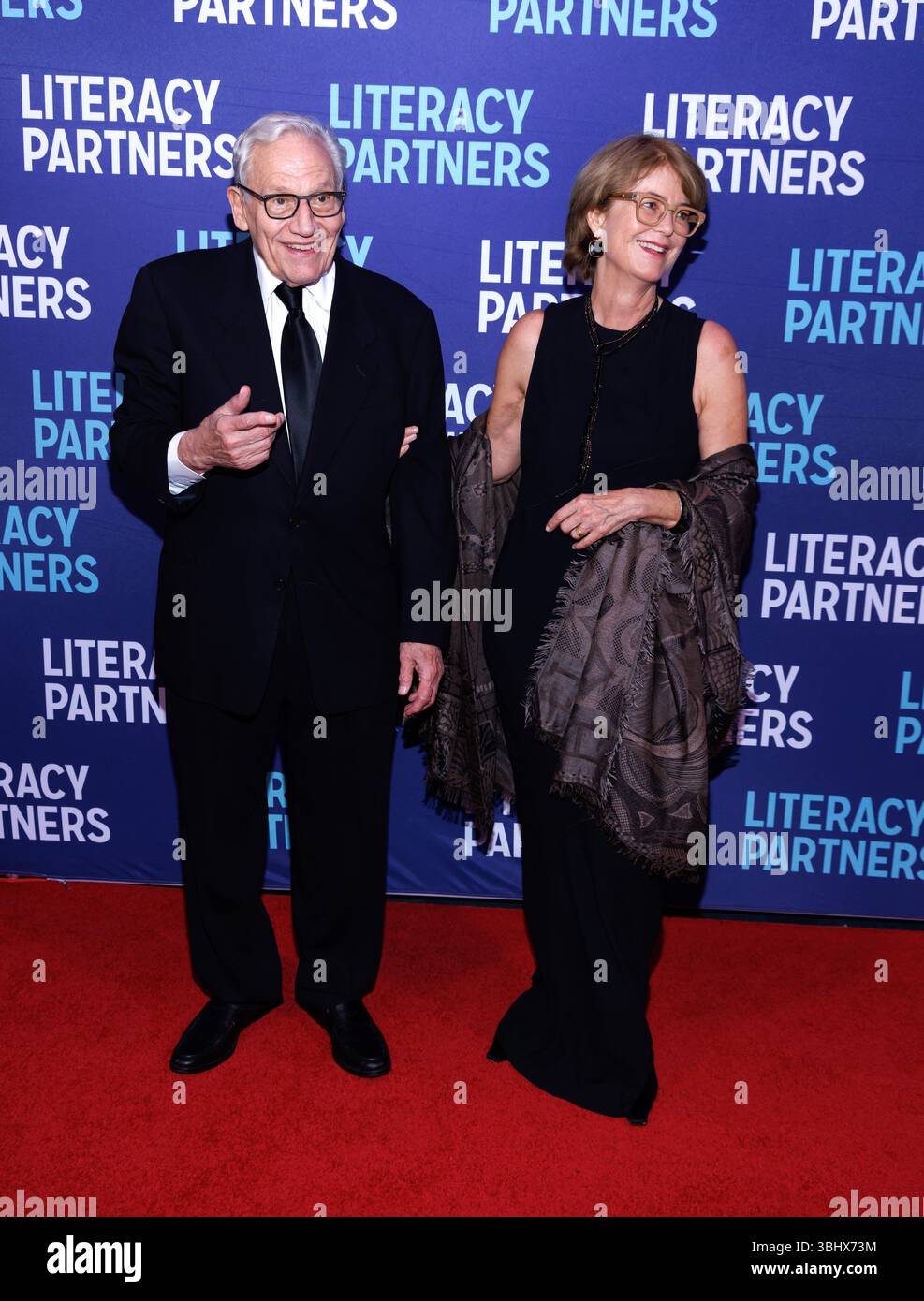 June 9, 2025, New York, Ny, USA: Bob Woodward and Elsa Walsh attend the ...