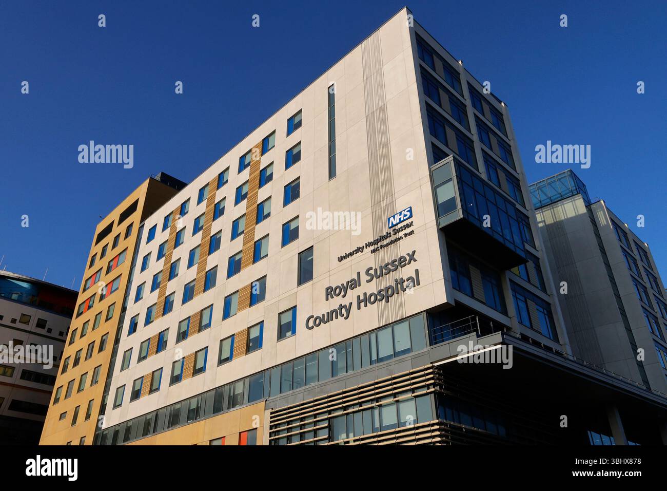 Royal Sussex County Hospital in Brighton, East Sussex, UK Stock Photo ...