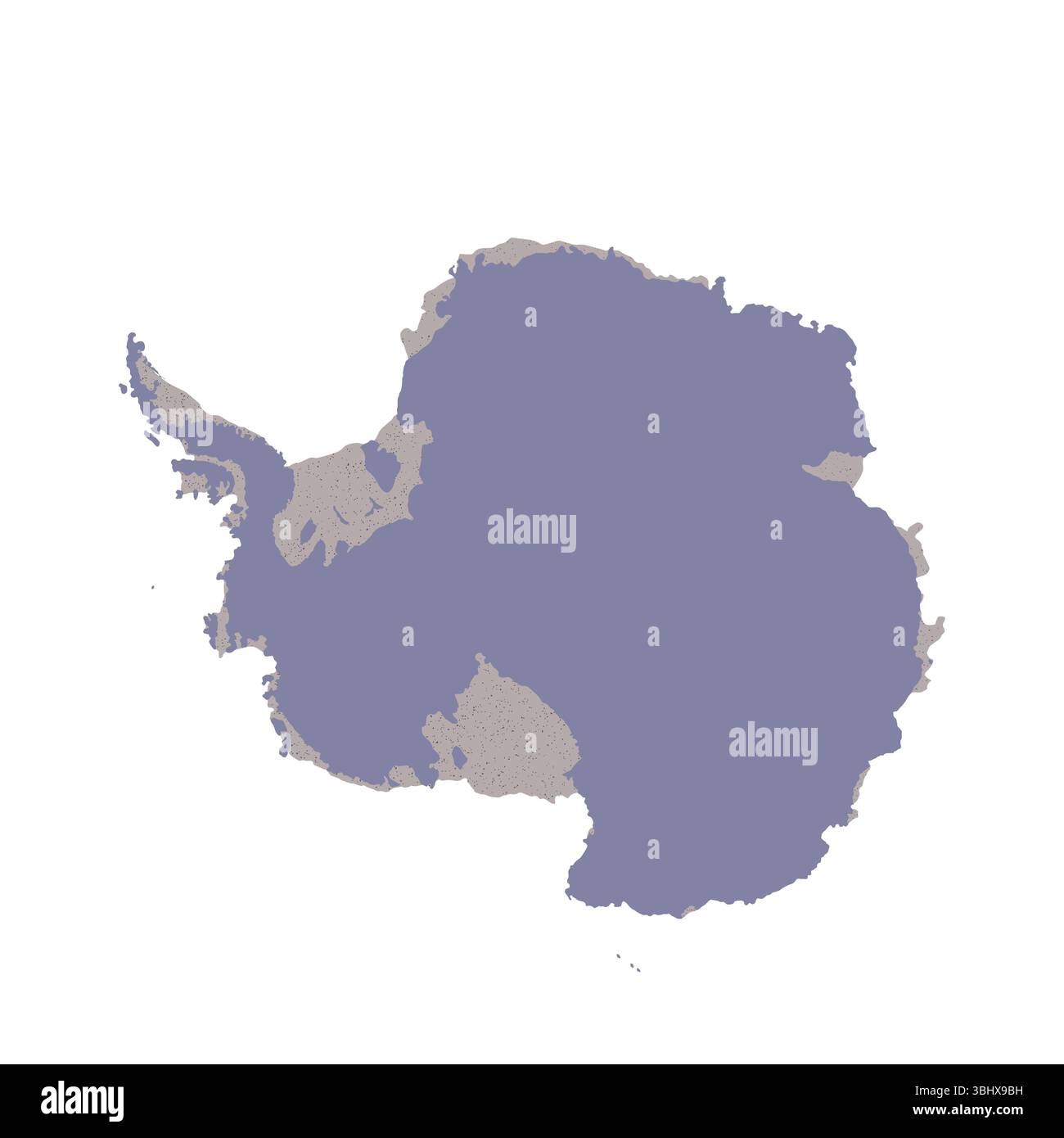 Map of Antarctica, sign silhouette. World Map Globe. Vector ...