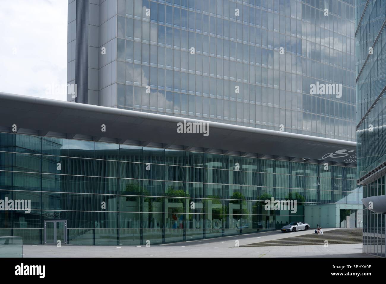 Luxembourg, Europe, 07-24-2024 building of the European Convention ...