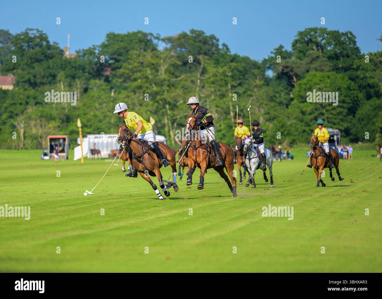 11th Jun 2025. Cowdray Park, UK. Maiz Dulce and Mad Dogs compete in the ...
