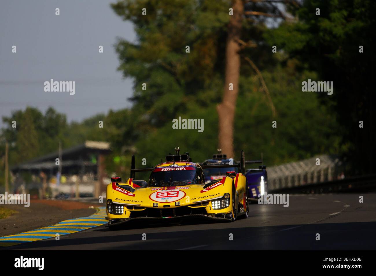 Robert KUBICA (POL), Yifei YE (CHN), Philip HANSON (GBR) on # 83 AF CORSE, Ferrari 499P, in ...