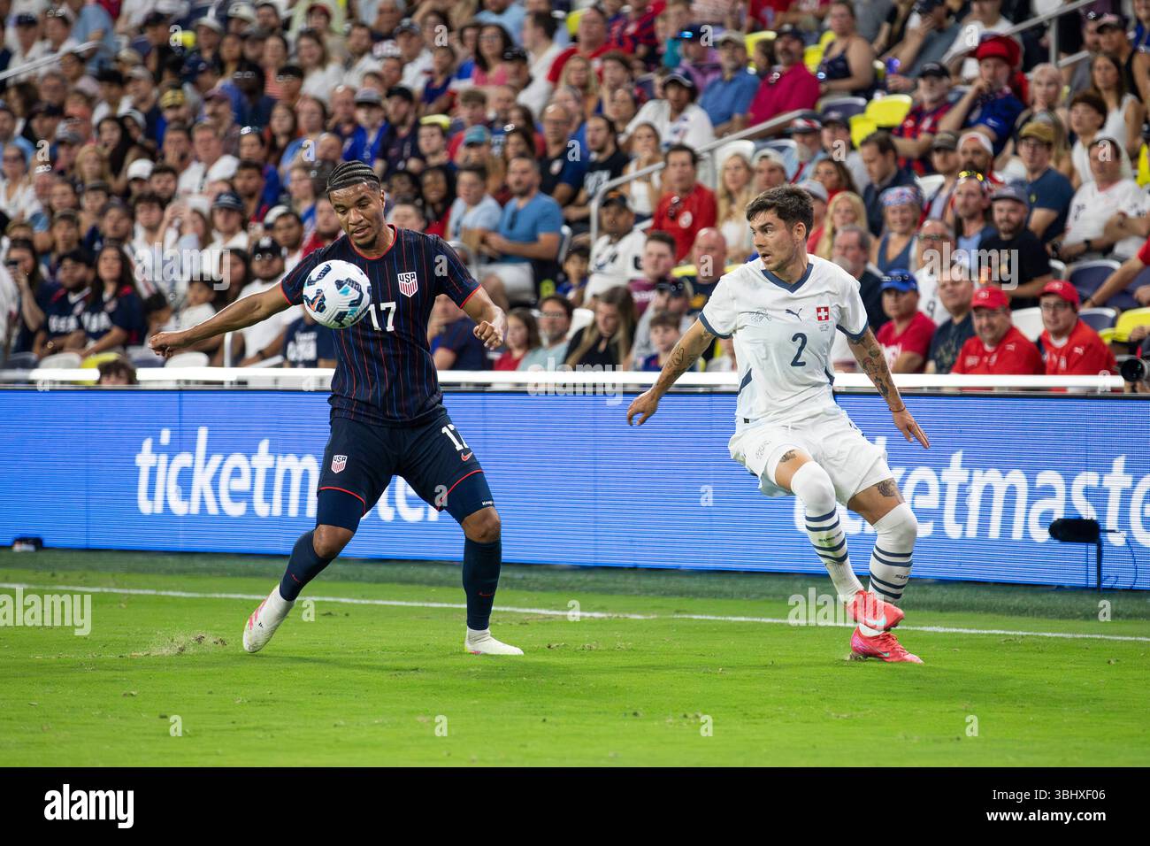 Nashville, USA, 10th June, 2025. United States of America forward Malik ...