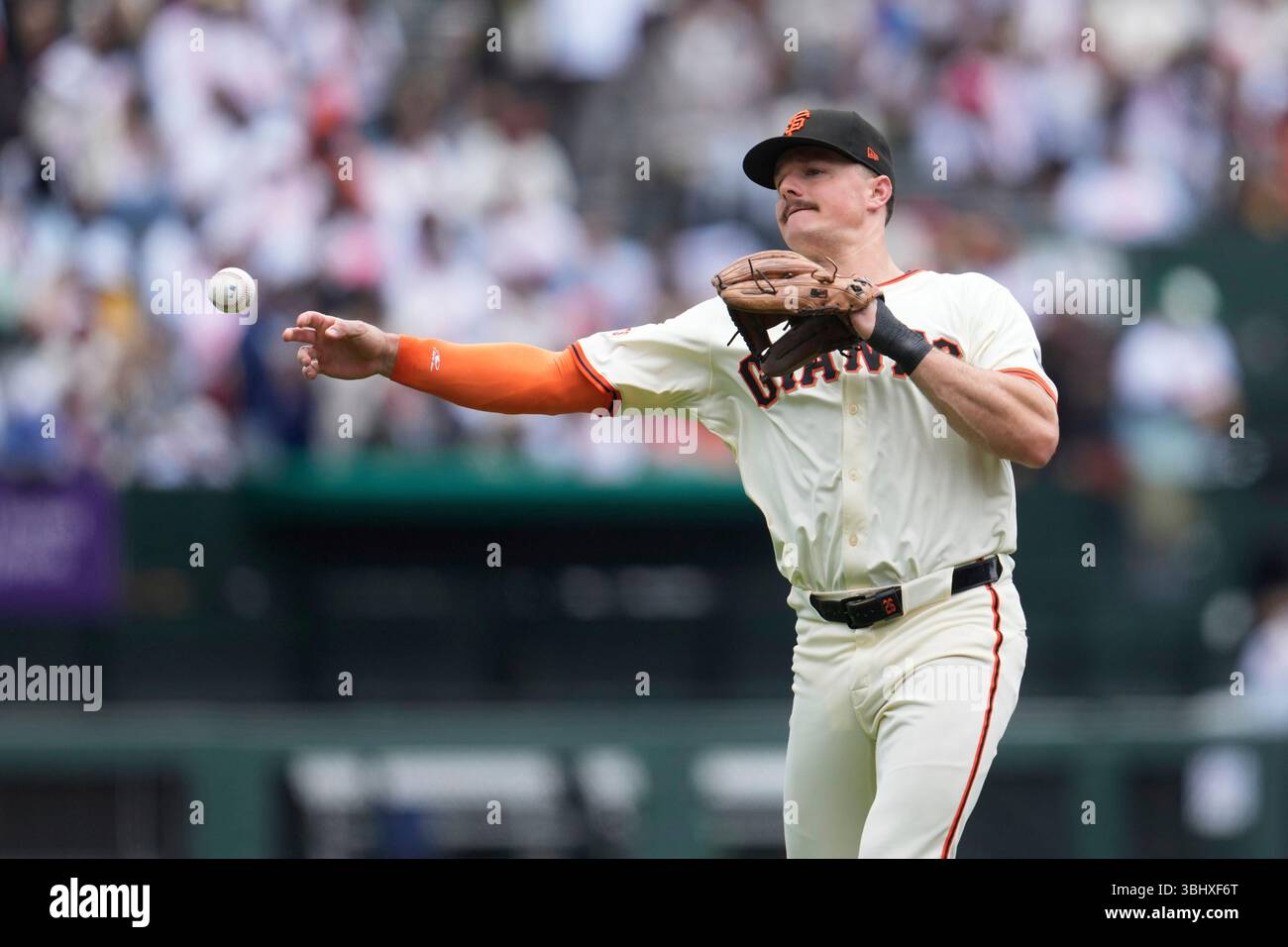 San Francisco Giants' Matt Chapman before a baseball game against the ...