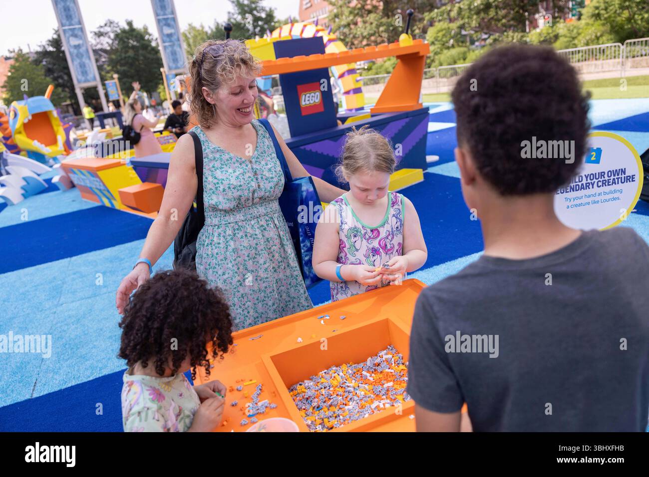 IMAGE DISTRIBUTED FOR THE LEGO GROUP - The LEGO Group celebrates World ...