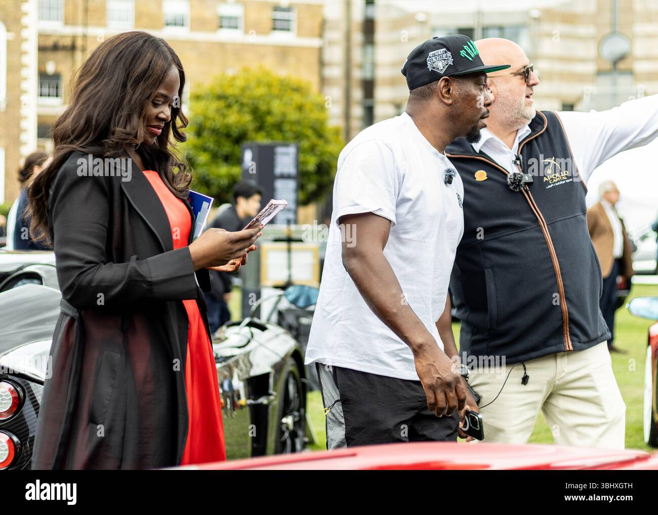 Dizzee Rascal and Classic Car Girl visit the London Concours classic ...