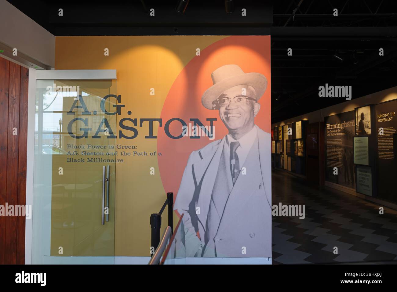 A.G.Gaston Motel, built in 1954 by local businessman as premium ...