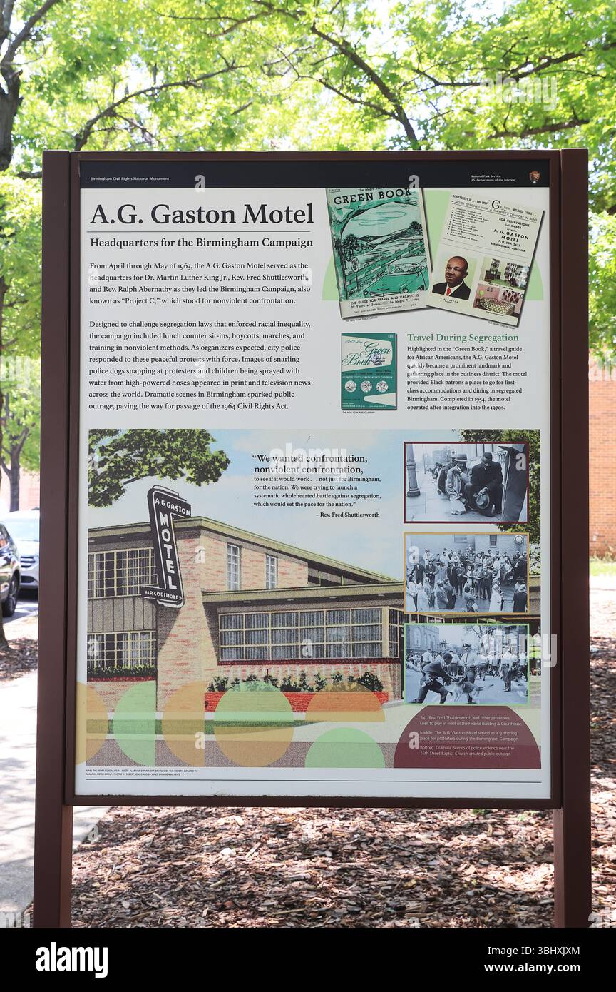 A.G.Gaston Motel, built in 1954 by local businessman as premium ...