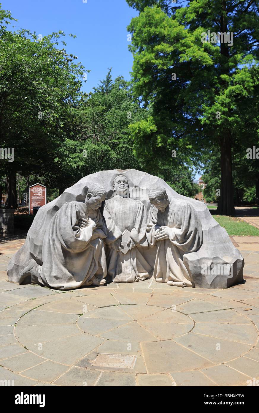 Kelly Ingram Park in Birmingham, Alabama, a public park with ...