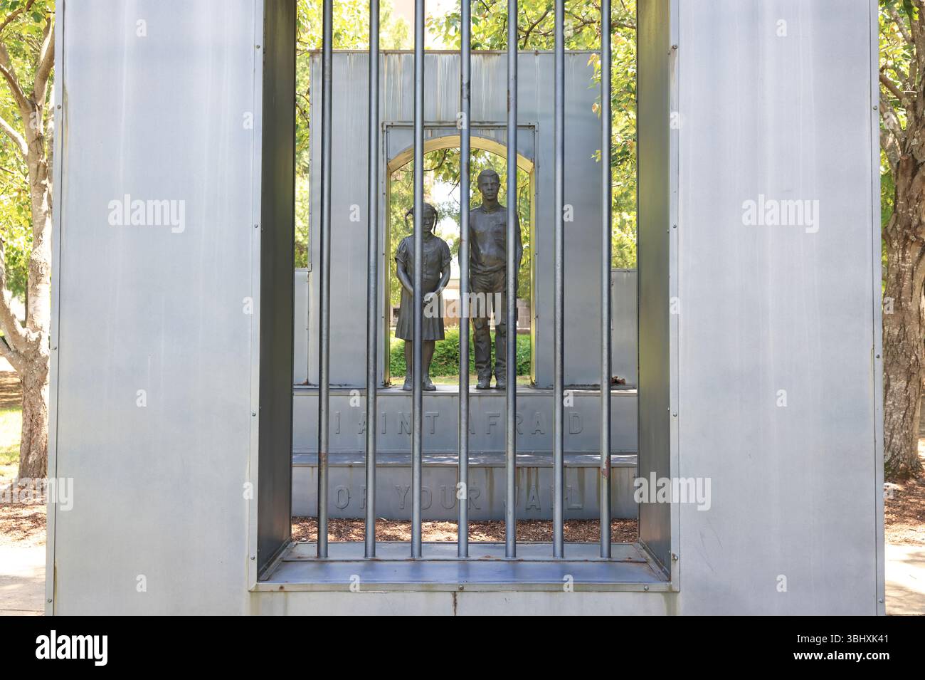 Kelly Ingram Park in Birmingham, Alabama, a public park with ...
