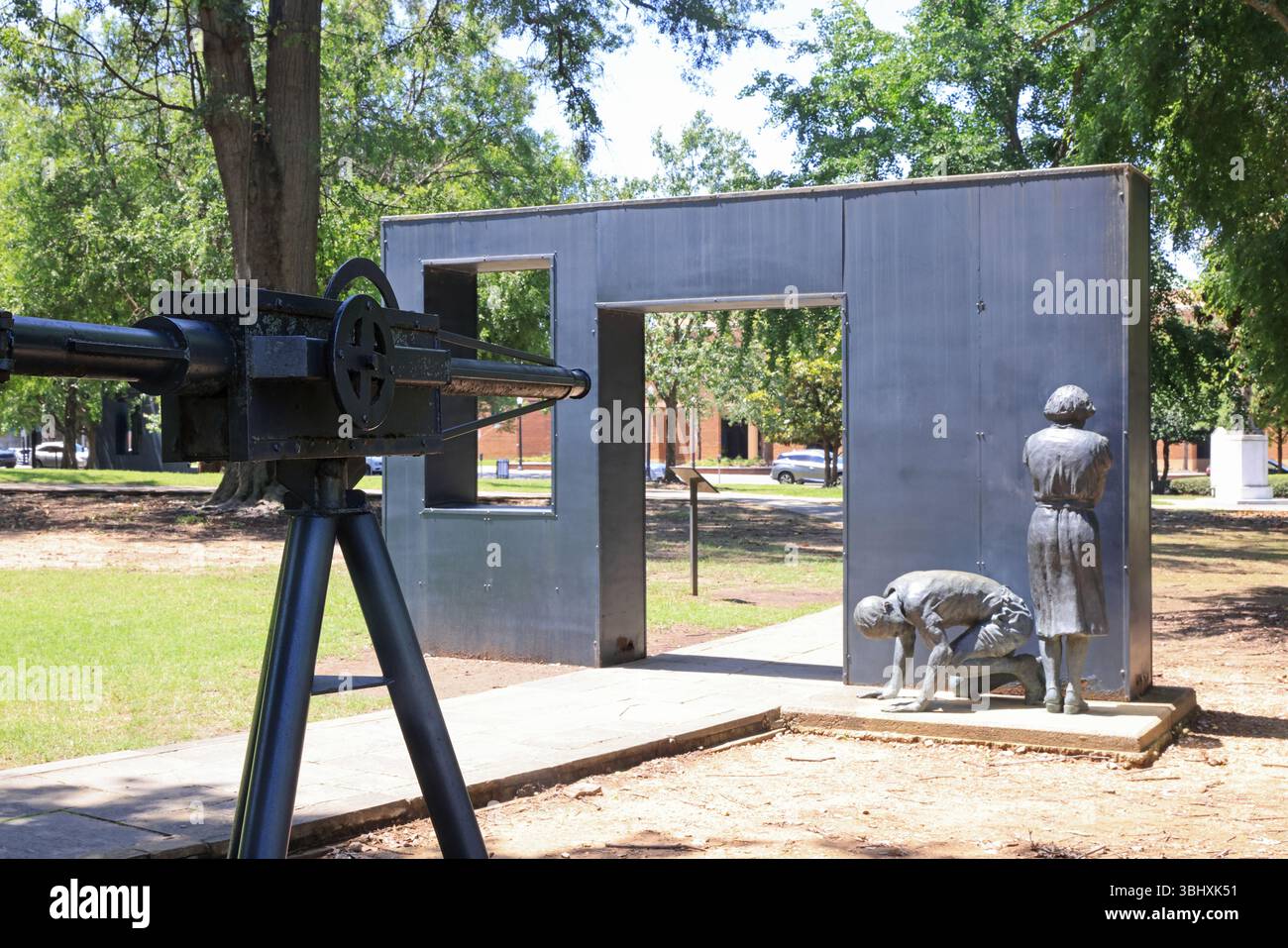 Kelly Ingram Park in Birmingham, Alabama, a public park with ...