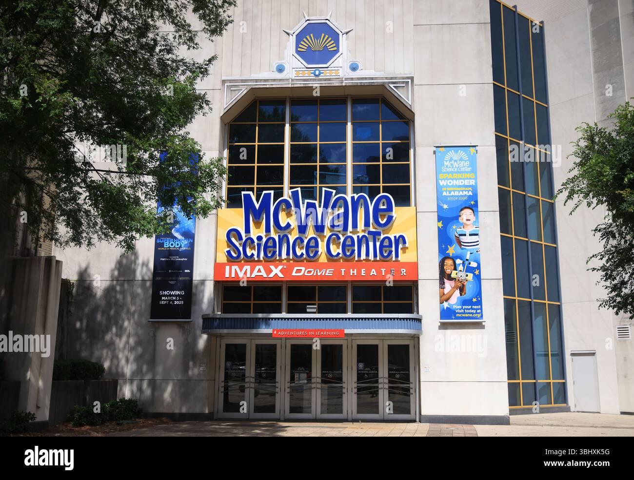 McWane Science Center, IMAX Dome theatre, movie chain, known for presenting 3D films on giant ...