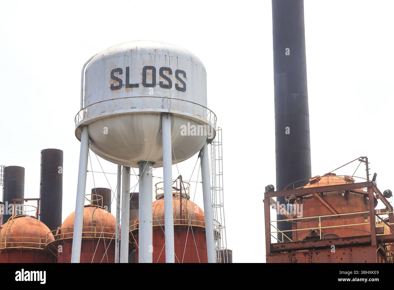 Sloss Furnaces, National Historic Landmark, in Birmingham, Alabama ...