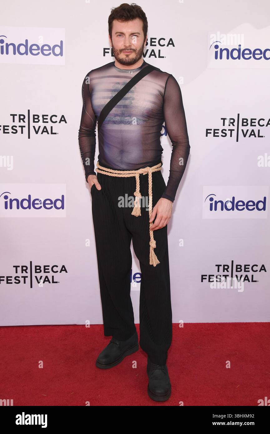 New York, USA. 11th June, 2025. Cameron Moir attends the 'Godfather Of Harlem' season 4 finale ...