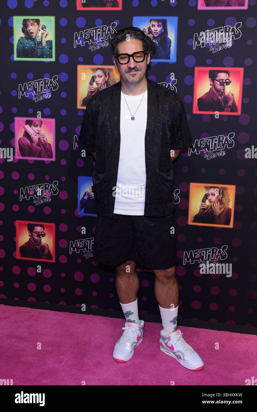 Mexico City, Mexico. 10th June, 2025. Joe Rubén Rendón poses for photos ...