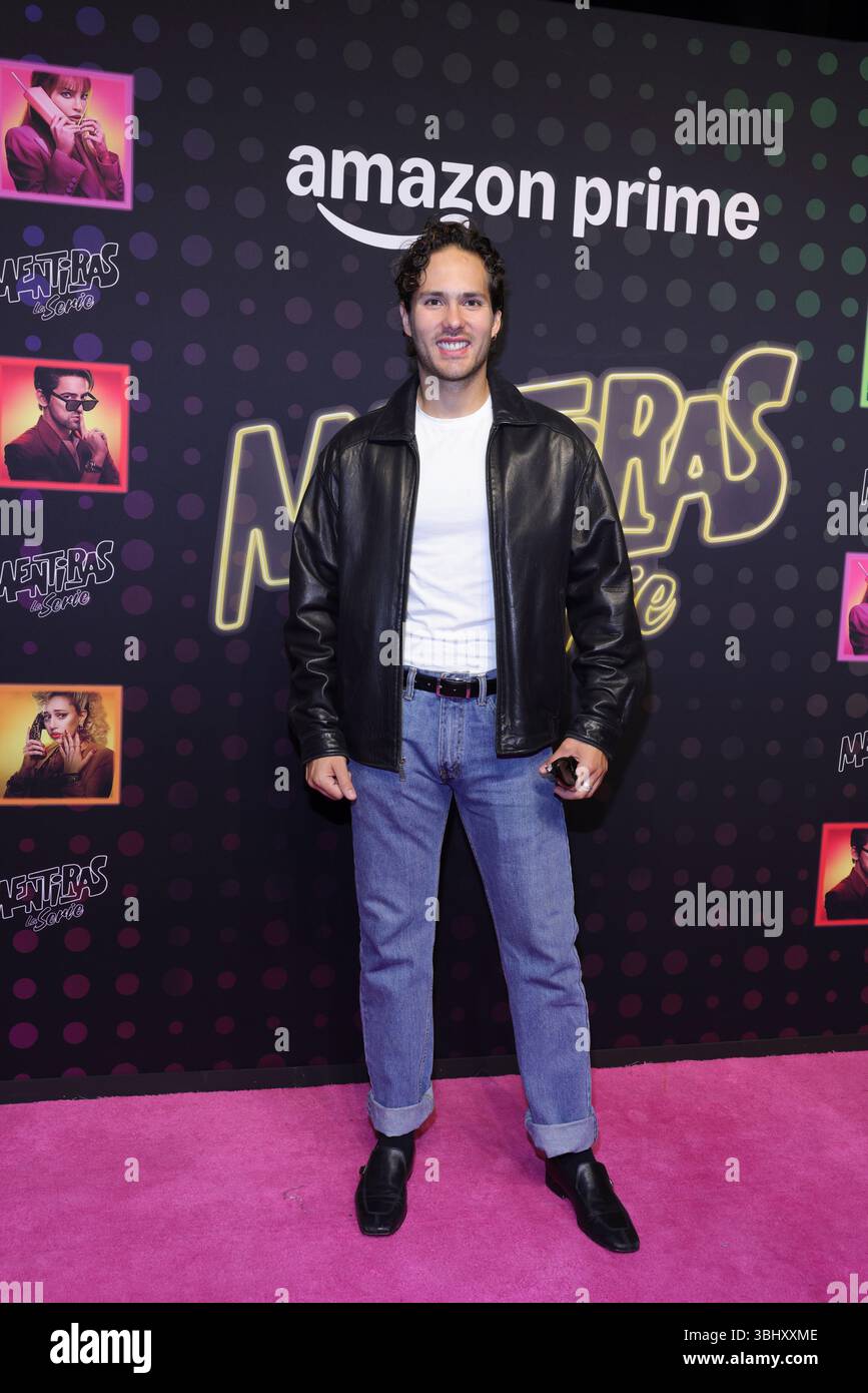 Mexico City, Mexico. 10th June, 2025. Marco Leon poses for photos ...