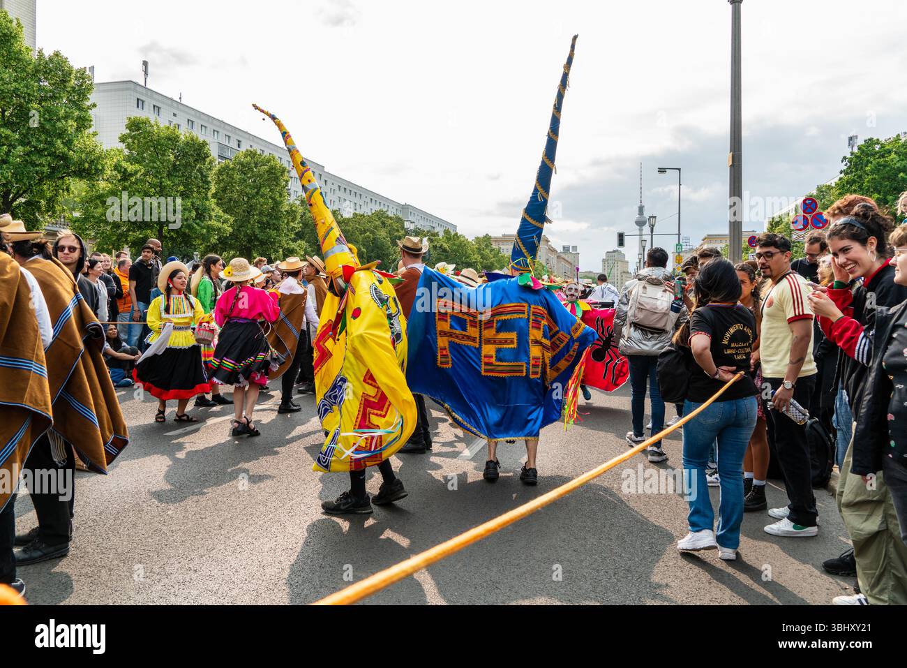 Berlin June 8, 2025: The Carnival of Cultures takes place in ...