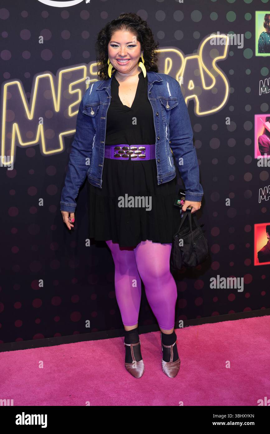 June 10, 2025, Mexico City, Ciudad de Mexico, Mexico: Azalia Ortiz poses for photos during the ...