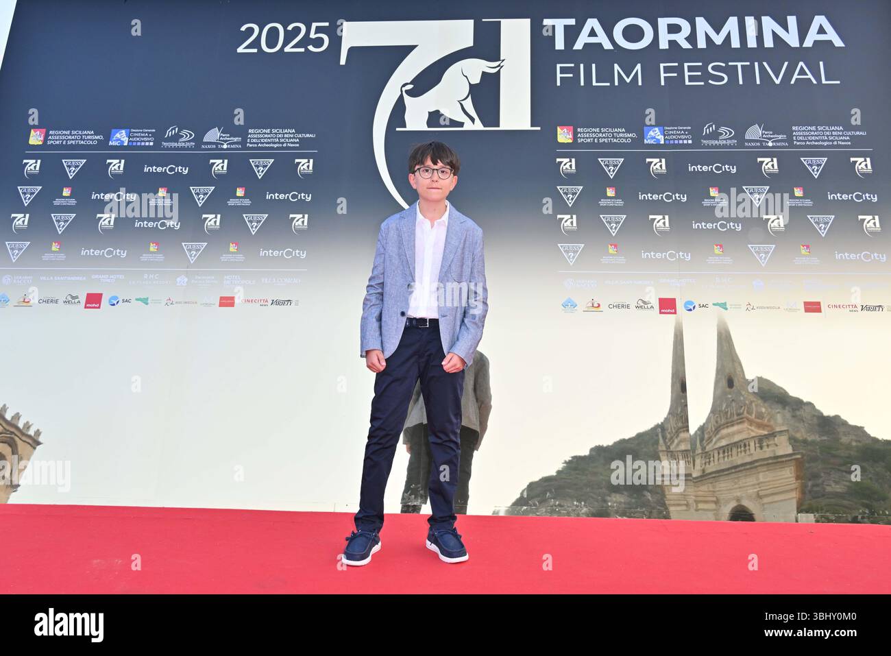 Taormina, 71st Taormina Film Festival 2025 - Day 2, Red Carpet. In the ...