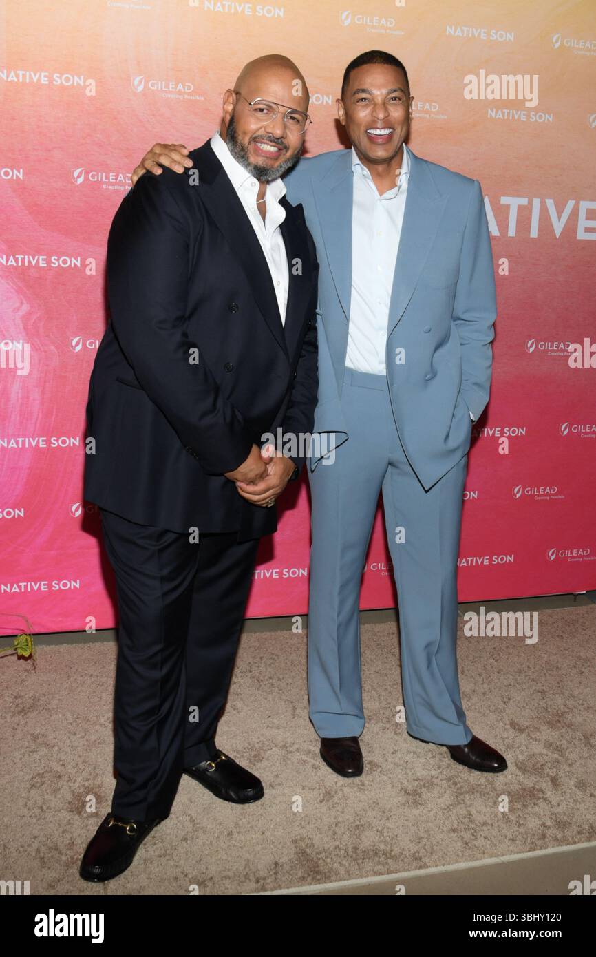 New York, USA. 11th June, 2025. Native Son Founder Emil Wilbekin and Don Lemon attend the 2025 ...