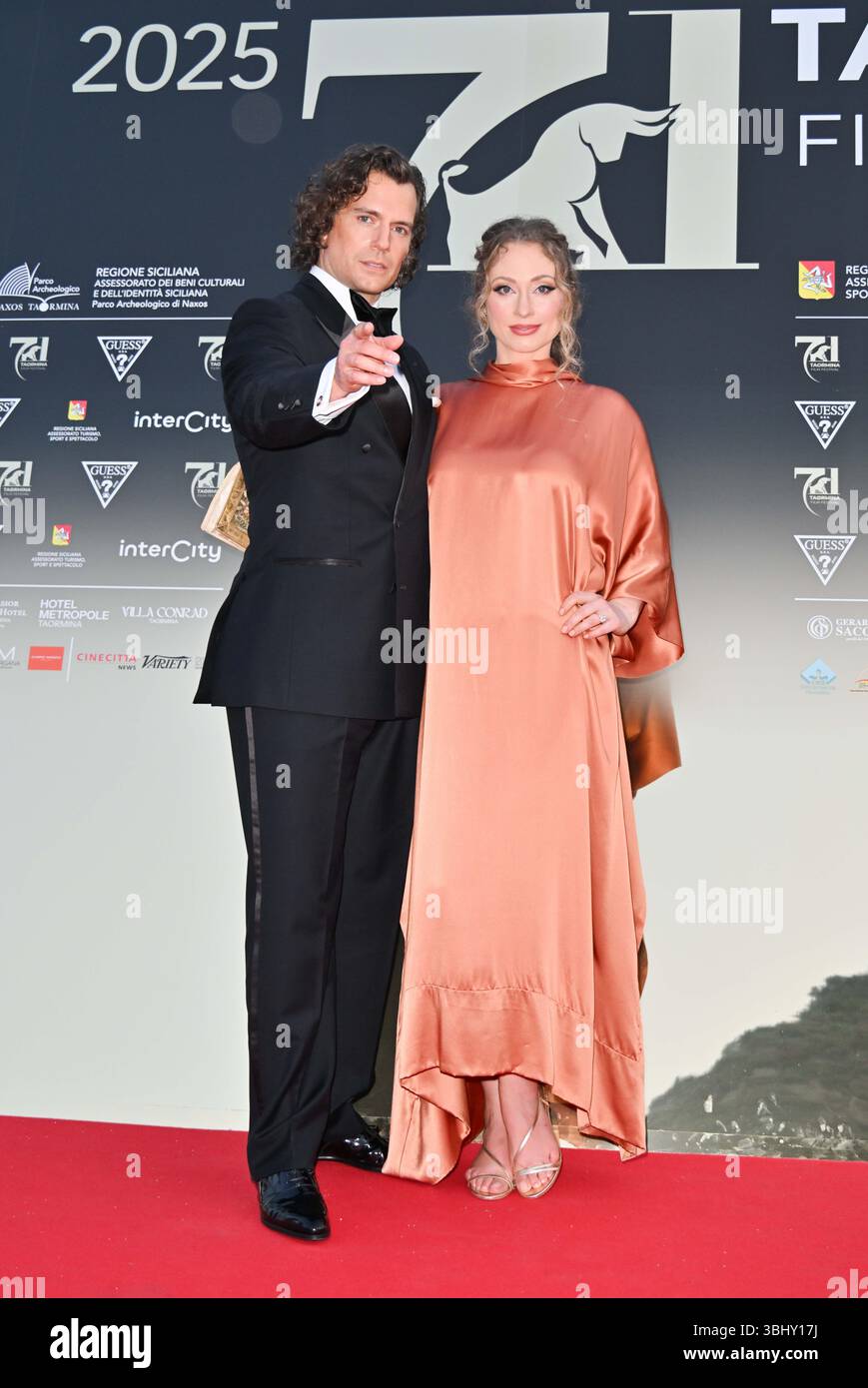Taormina, 71st Taormina Film Festival 2025 - Day 2, Red Carpet ...