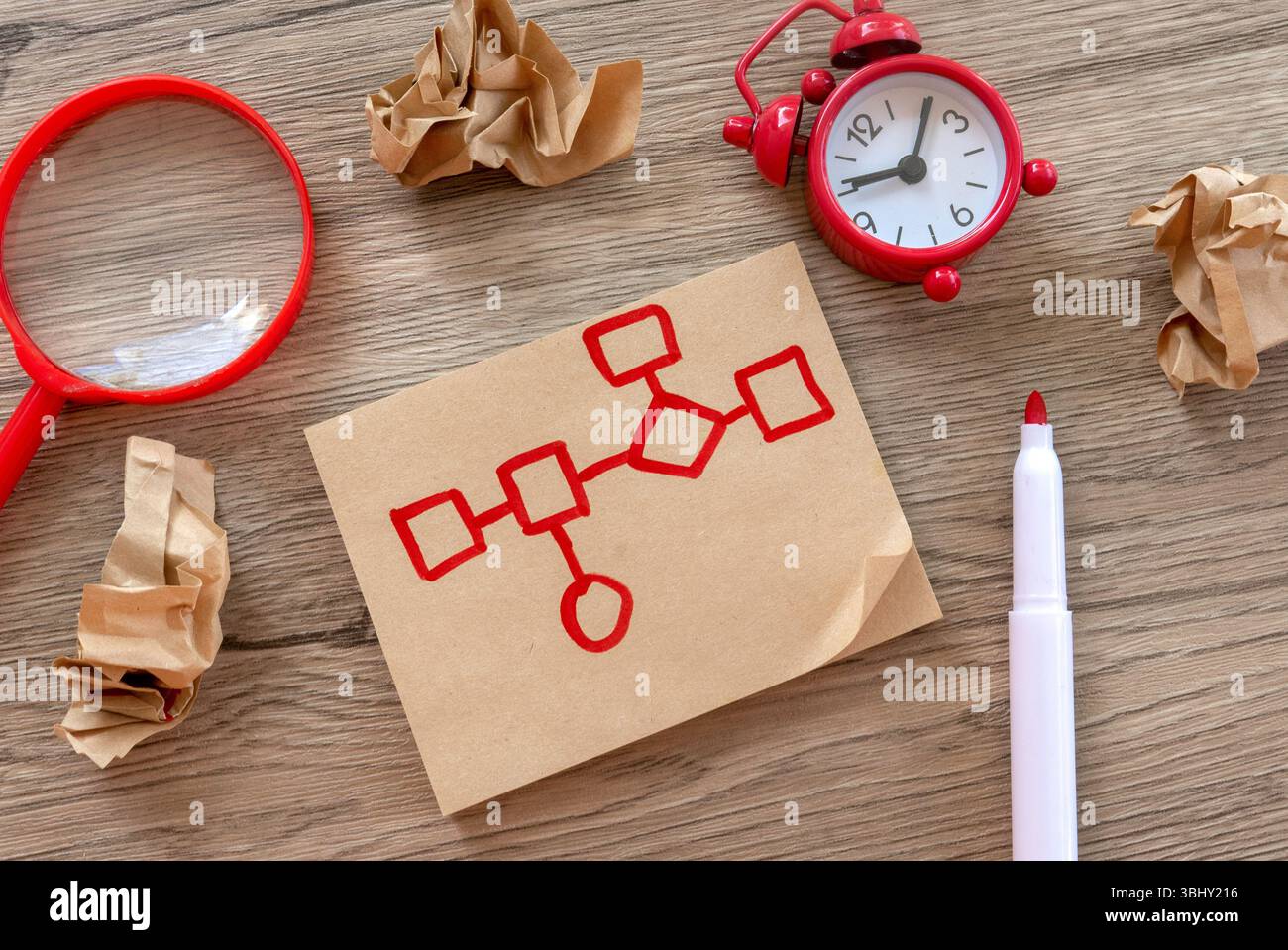 Process flow hi-res stock photography and images - Alamy