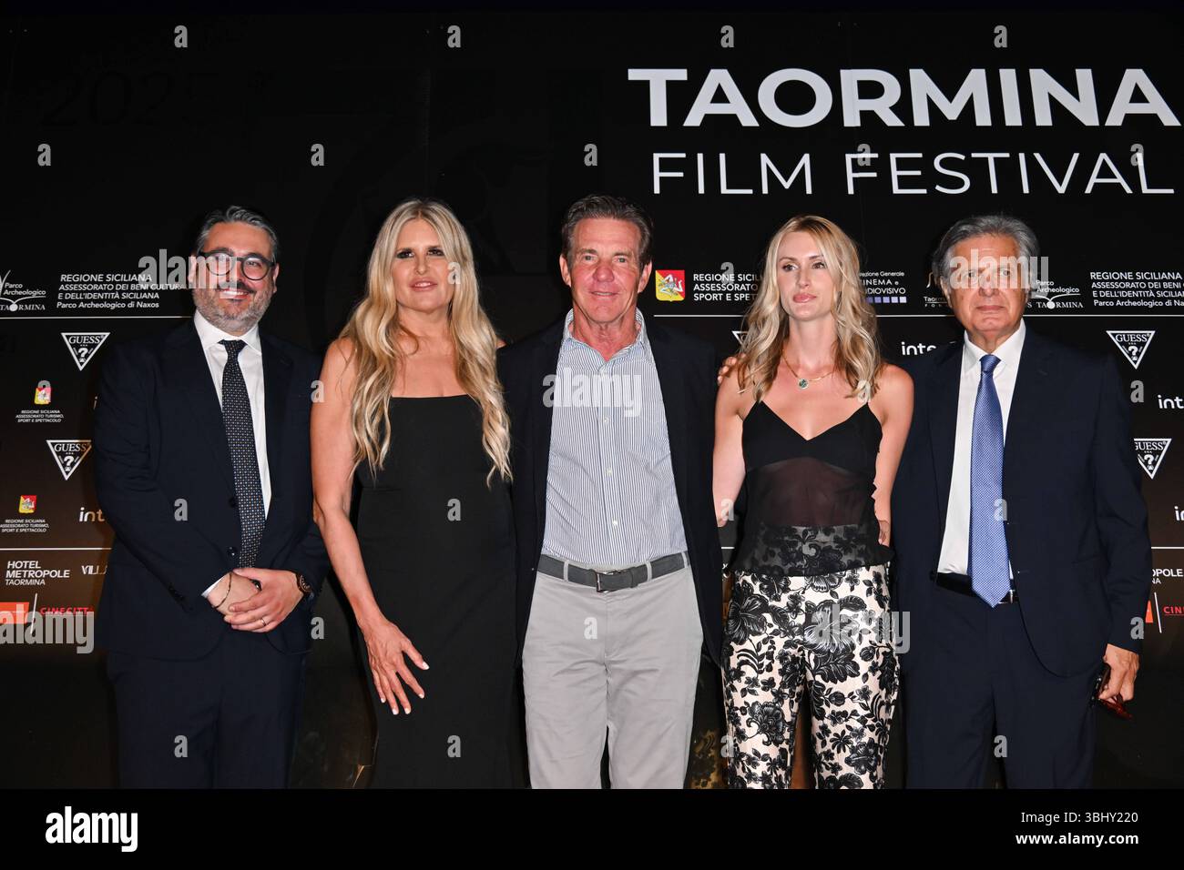 Taormina, 71st Taormina Film Festival 2025 - Day 2, Red Carpet. In the ...