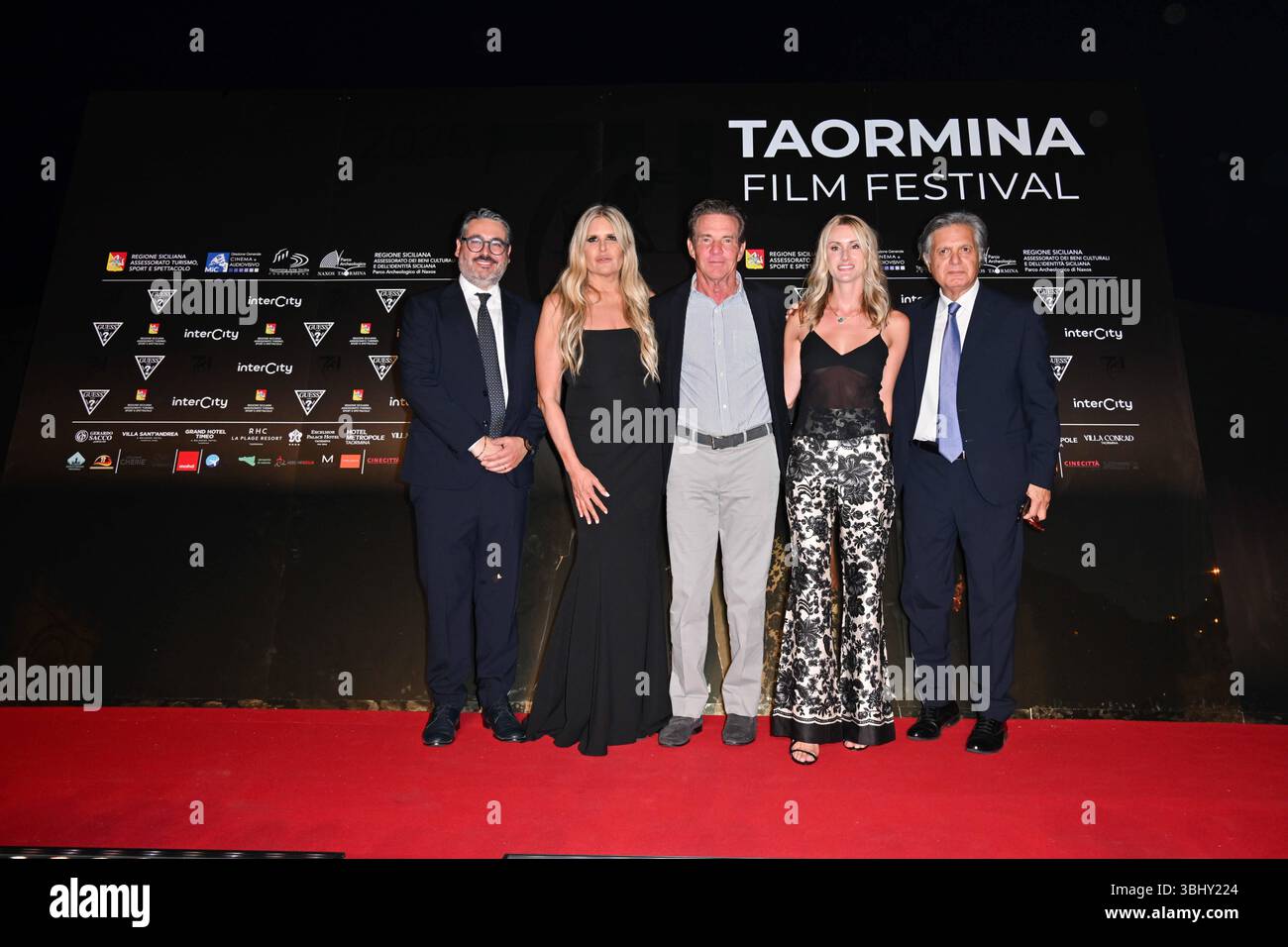 Taormina, 71st Taormina Film Festival 2025 - Day 2, Red Carpet. In the ...